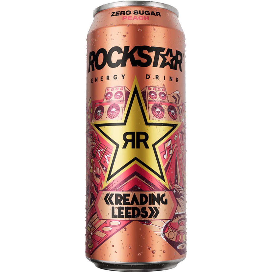 Rockstar Energy - Peach (500ml) (UK) – Candy Cloud