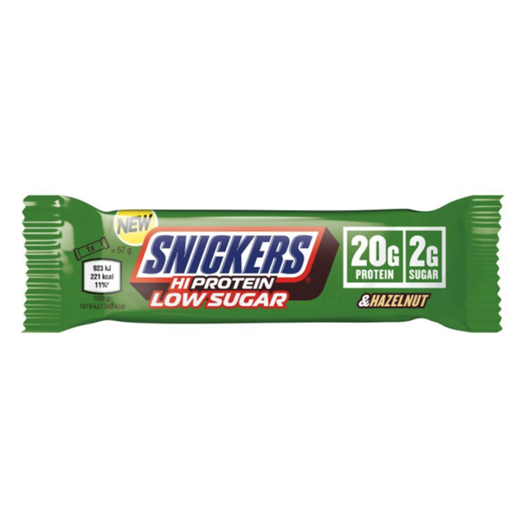 Snickers - Hazelnut Low Sugar High Protein Bar (57g) – Candy Cloud