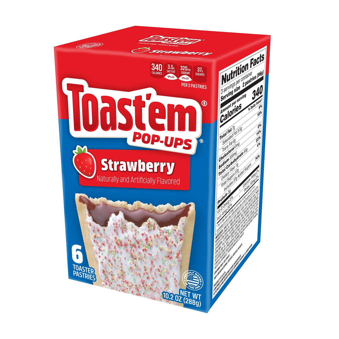 Toast'em - Frosted Strawberry (96g & 288g) – Candy Cloud